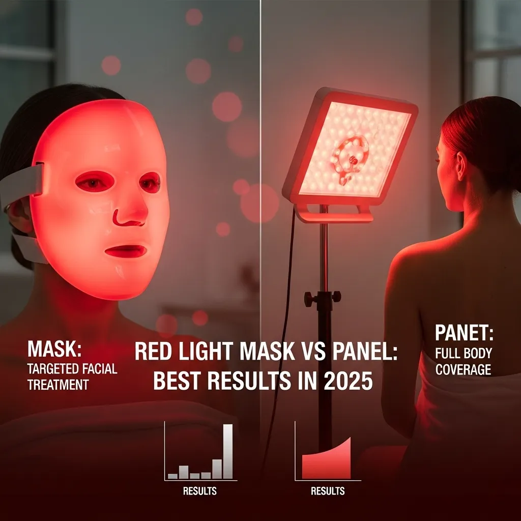 Red Light Mask vs Panel: Best Results in 2025